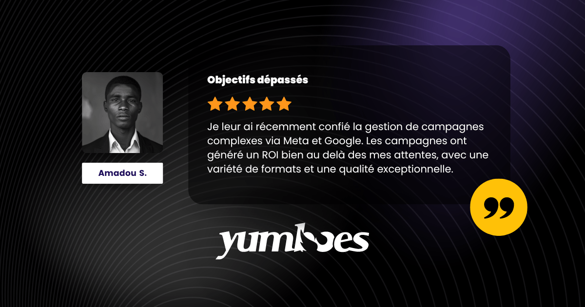 Yumboes · Agence de Media Buying à Dakar · Experts en Publicité Digitale